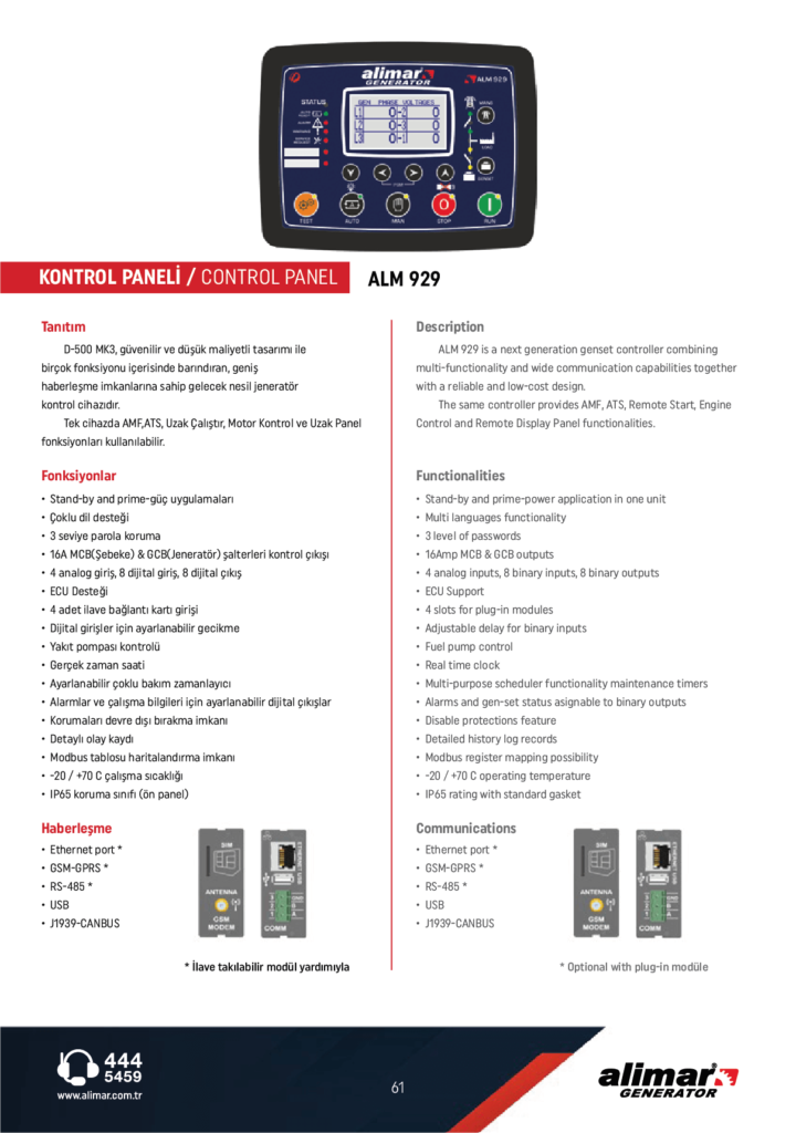 Power Box – Alimar Generator